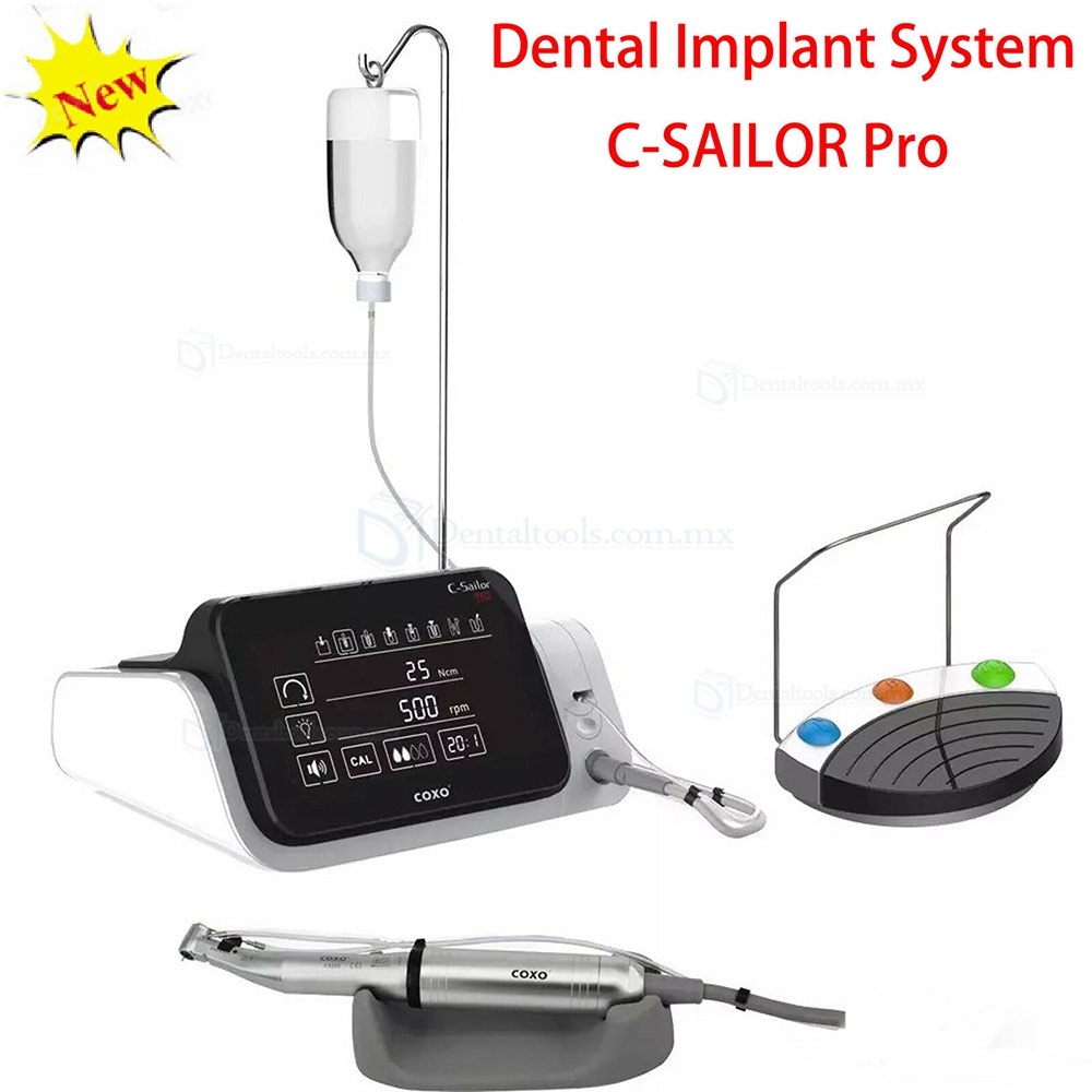 Alta calidad Yudendent COXO C-Sailor Pro Sistema de Implante Dental Motor sin Escobillas LED en ...